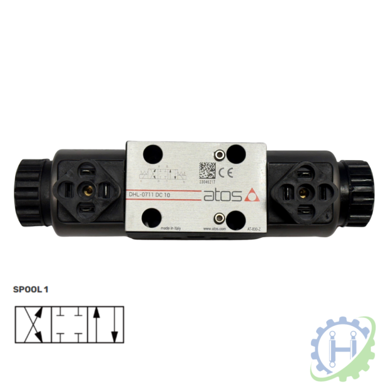ATOS SDHL-0710,0711,0713,0714 12/24DC DOUBLE SOLENOID VALVE- CETOP 3 – Hydraulic Planet